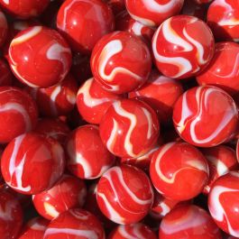 Knikker 22mm - Duivel - De Knikkerprins